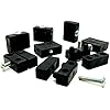 8 x Assembly blocks Knockdown Connector Modesty Jointing KD Block KD ...