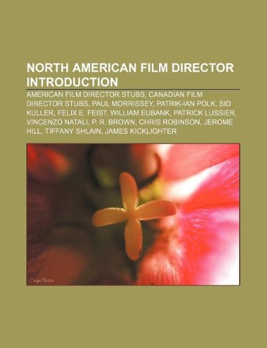 Amazon.co.jp: North American Film Director Introduction: American Film ...