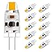 G4 LED Bulb 1W Equivalent to 10W T3 JC Type Bi-Pin G4 Base Halogen Bulb ...