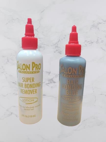 Salon Pro Super Bonding Glue And Remover, 118ml, 2 Pack : Amazon.co.uk ...
