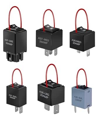 Amazon.com: 9038A Relay Bypass Switch, Relay Tester, Bypass Switch Kit ...