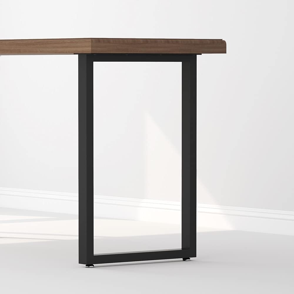 VEVOR 28 Inch Adjustable Furniture Legs, Square Reinforced Steel Office ...