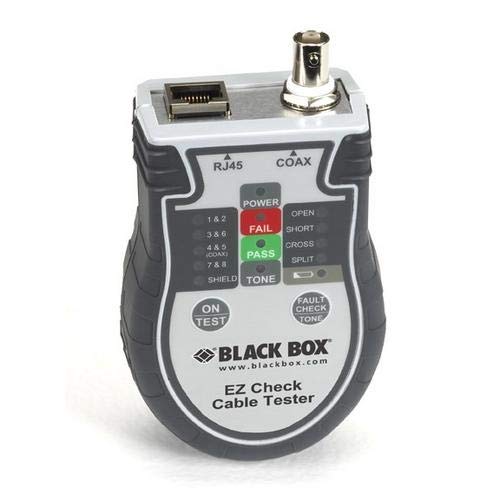 Black Box EZCT, EZ Check Cable Tester, Pack of 2 pcs: Amazon.com ...
