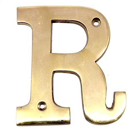 eSplanade Brass House Hotel Door Name Alphabets - Wall Door Plaque ...