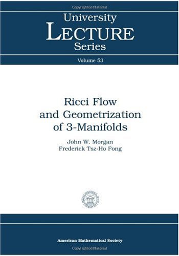 Amazon.com: Ricci Flow and Geometrization of 3-Manifolds (University ...