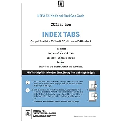 Buy NFPA 54 National Fuel Gas Code, Codebook, Handbook, and Tabs Set ...