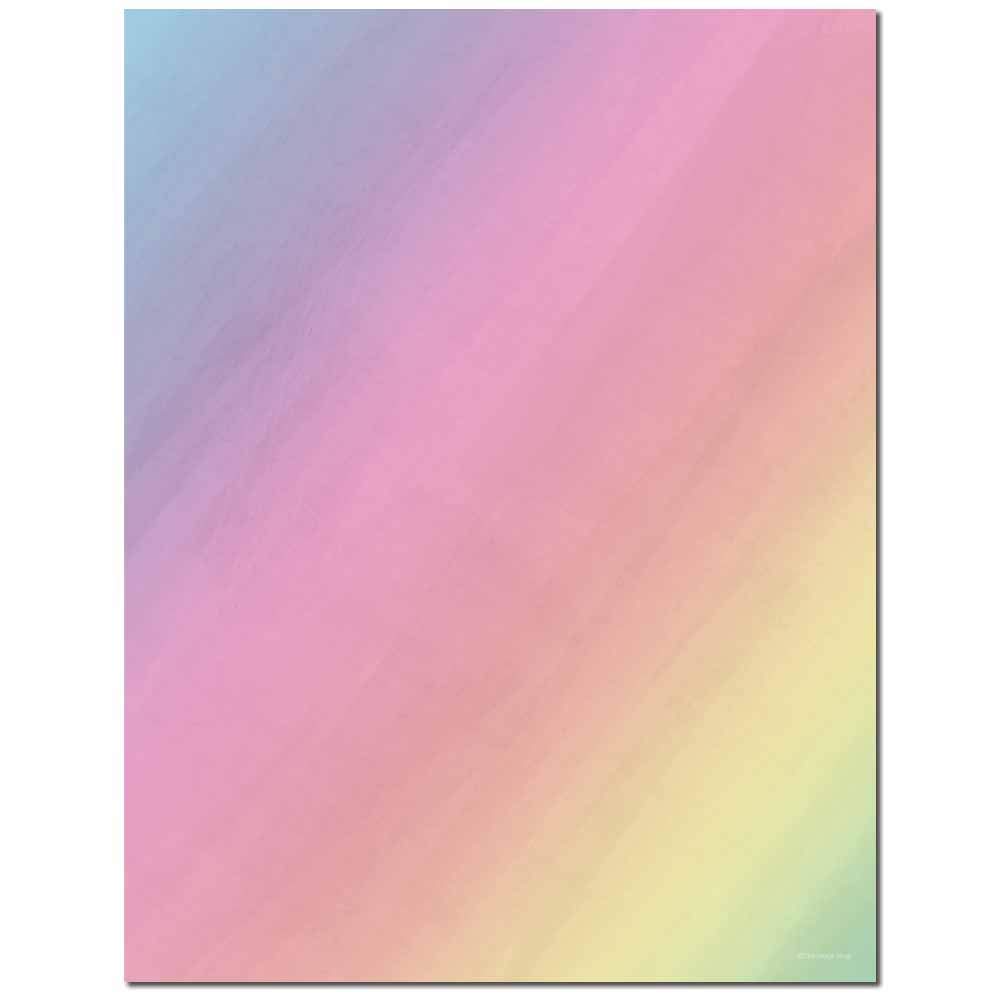 Pastel Prism Letterhead Laser & Inkjet Printer Paper (25 Pack) : Amazon ...
