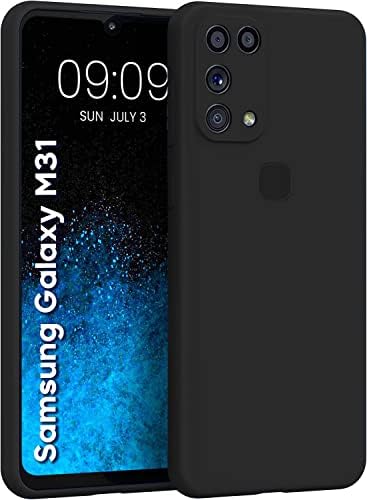 VSHOP Liquid Silicone Designed Back Case Cover for Samsung Galaxy M31 ...