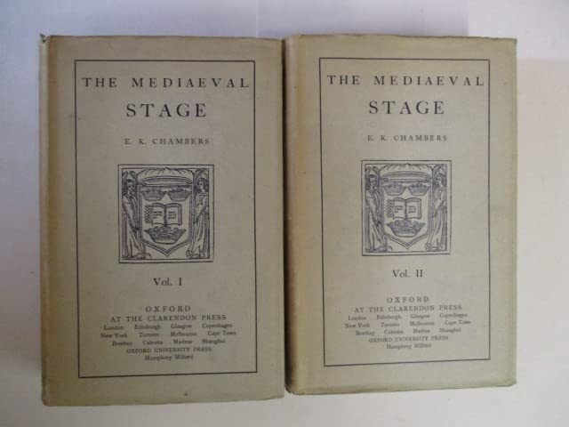 Amazon.com: The Mediaeval Stage (2 Volume Set): 9780198115120: Chambers ...