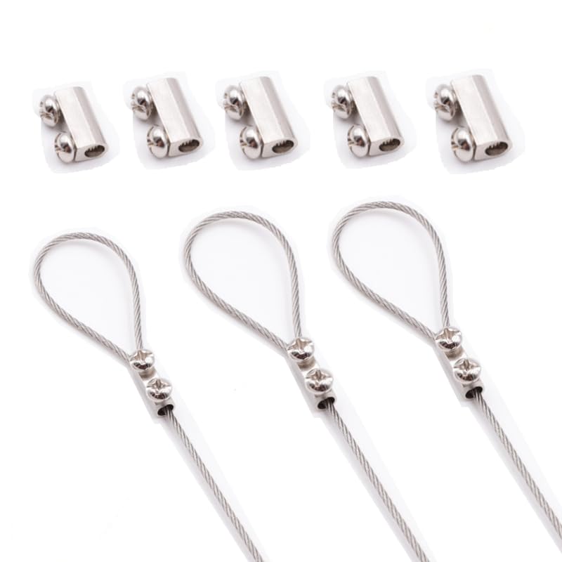 Snapklik.com : Wire Rope Cable Clamp/Double Hole Stainless ...