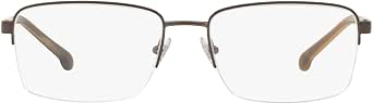 Amazon.com: Brooks Brothers Men's BB1044 Rectangular Prescription ...