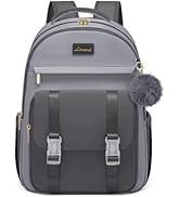 Amazon.com: LOVEVOOK School Backpack for Teen Girls, Student Backpack ...