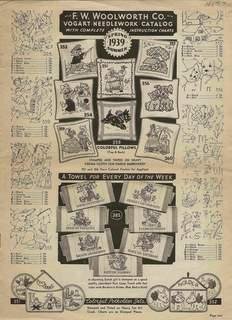 F. W. Woolworth Co Bogart Needlework Catalog : Amazon.es: Libros
