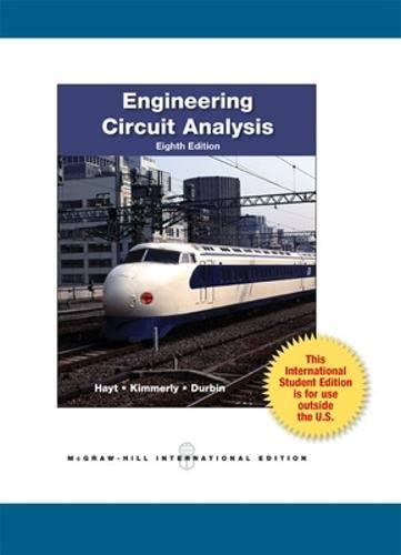 Engineering Circuit Analysis: William Hayt: 9780071317061: Amazon.com ...