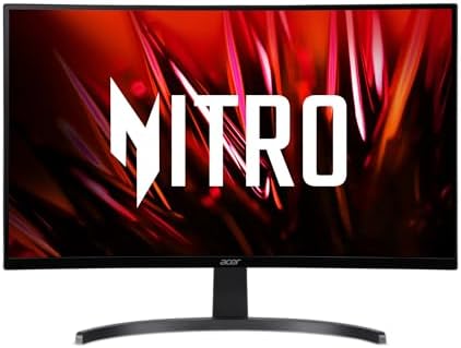 Amazon.com: Acer Nitro 31.5" FHD 1920 x 1080 1500R Curved PC Gaming ...
