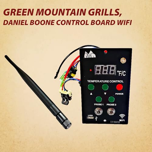 Pellethead Genuine OEM Green Mountain Grills, GMG 12V Daniel Boone ...