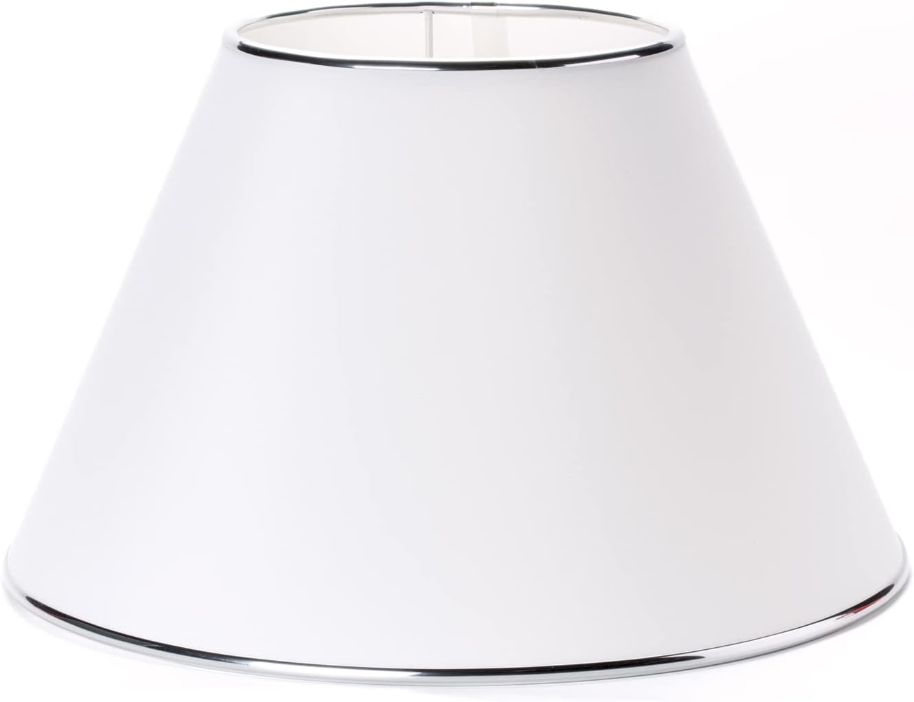 Lampenschirm (Ø 40 cm), Stoff, Höhe 30 cm, rund, Aufnahme für Fassung E27 42 mm, Ersatzschirm ...