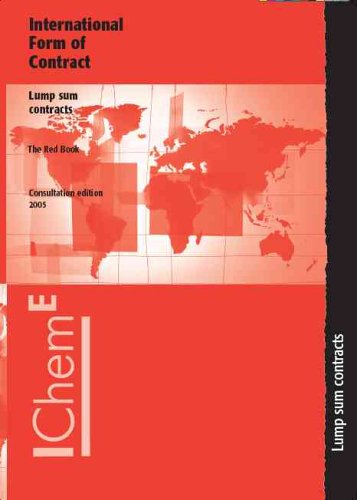 The Red Book Form of Contract: Lump Sum Contracts Consultation Edition ...