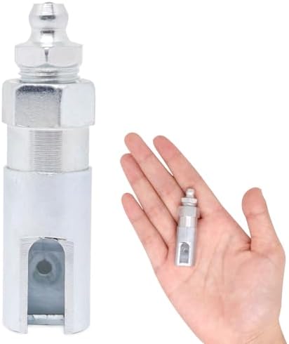 Amazon.com: Augeny 90 Degree Grease Gun Coupler, Push-on Slotted Right ...