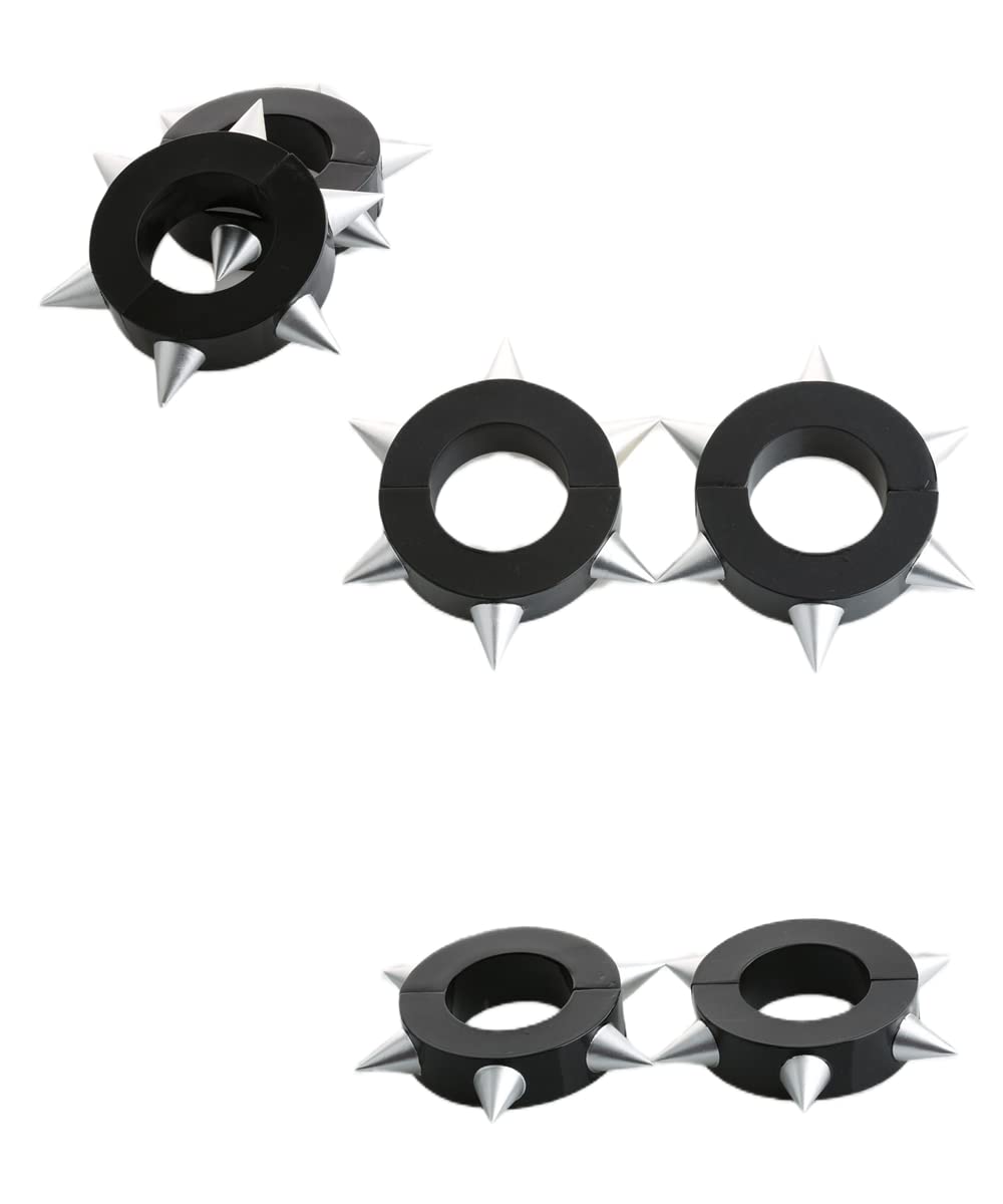 Amazon.com: Adult Anime Chun Li Cosplay Black Spike Bracelet Accessory ...