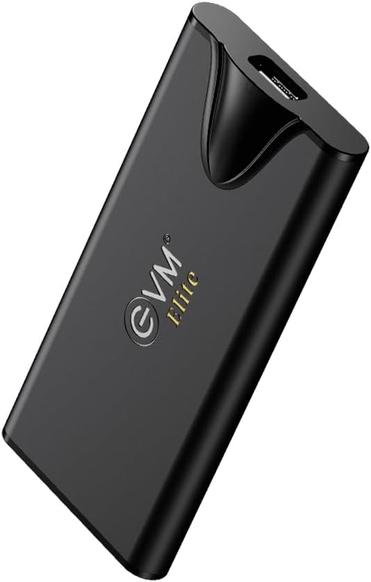 EVM EnSave External SSD 2TB - Smallest Portable SSD - 550 Mb/s Read ...