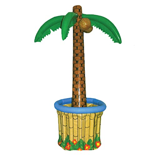 Inflatable Palm Tree Cooler – 5.5ft Inflatable Palm Tree with Attached ...