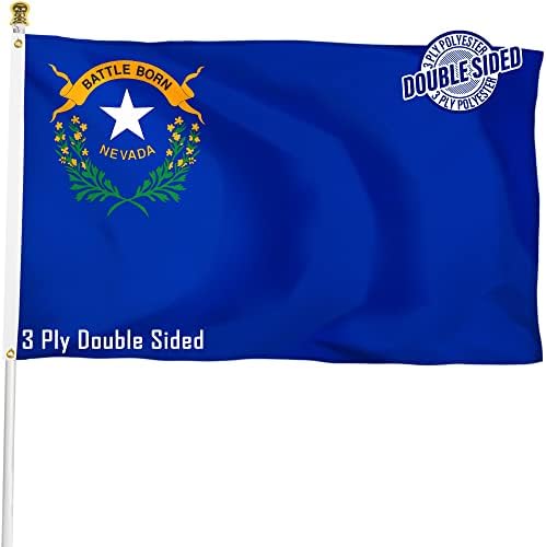 Amazon.com : Nevada - 4" x 6" State Stick Flag : Patio, Lawn & Garden
