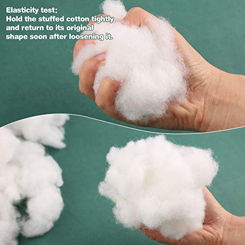 Snapklik.com : 600g/21oz Polyester Fiber Fill, Premium Fiber Fill ...