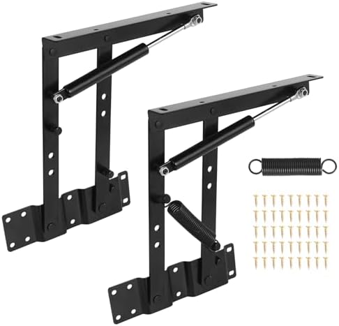 Moendergo 2 PCS Coffee Table Spring Hinge, Folding Coffee Table Desk ...