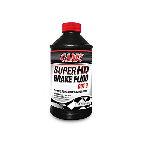 Amazon.com: CAM 2 Super HD Brake Fluid DOT 3 12 Fl Oz (355 ml) : Automotive