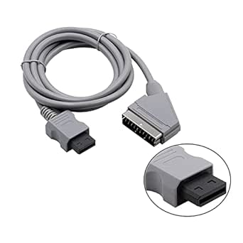 Amazon.com: NORMICHIC RGB Scart Cable For N64/SNES/SFC/GC/PS2/PS1/SEGA ...