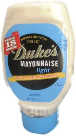 Amazon.com: Duke's Light Mayonnaise - A Southern Tradition Three (3) 18 ...
