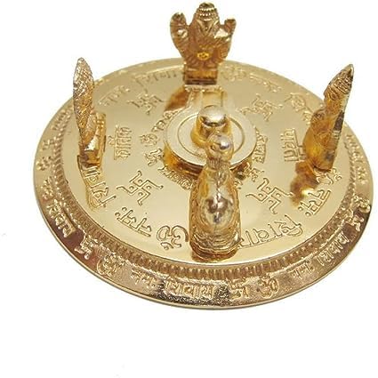 Buy SADHAVI Exquisite Metal Shiv Parivar Plate with Shivling, Shri ...