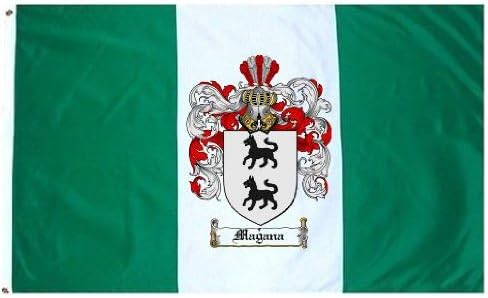 Amazon.com : Magana Family Crest / Coat of Arms Flag. Large 3 ft. x 5 ...