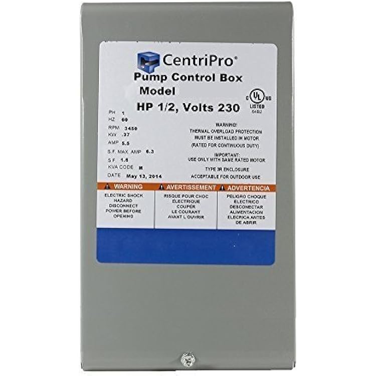 CB20412CR CentriPro Submersible Pump Control Box 2 Philippines | Ubuy