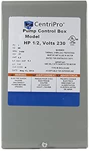 CB15412CR CentriPro Submersible Pump Control Box 1.5 HP 230 V Goulds ...