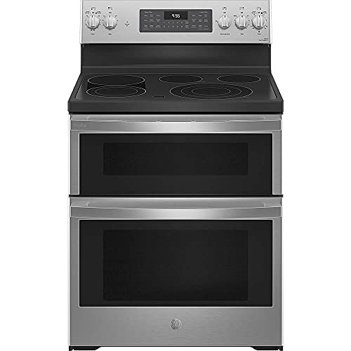 GE Profile PB965YPFS 6.6 Cu. Ft. Stainless Smart Electric Double Oven ...