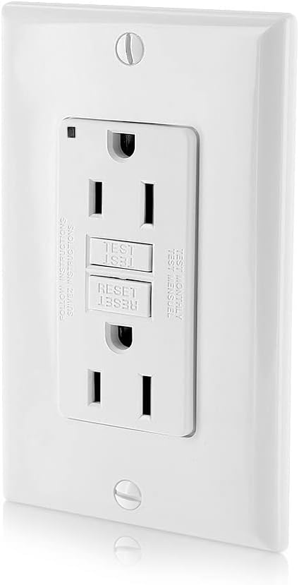 Leviton 05325-00W Contacto Dúplex Decora, Grado Residencial de 15Amp ...