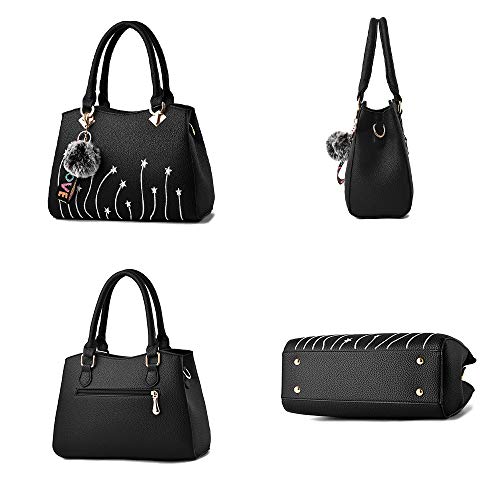 Buy Danbaoly Women Top-handle Handbag Female Floral Shoulder Bags ...