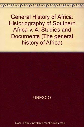 Historiography of Southern Africa (GENERAL HISTORY OF AFRICA STUDIES ...