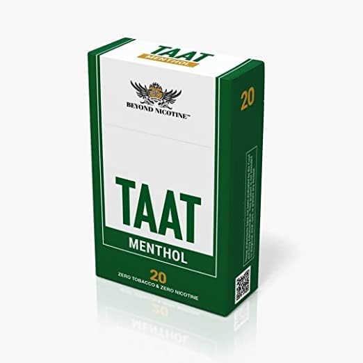 Amazon.com: TAAT Menthol Herbal Cigarettes - Traditional Cigarette ...
