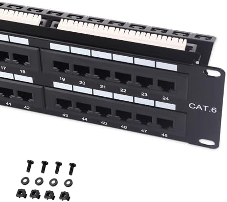 Amazon.com: [UL Listed] Cable Matters Rackmount or Wall Mount 1U 24 ...