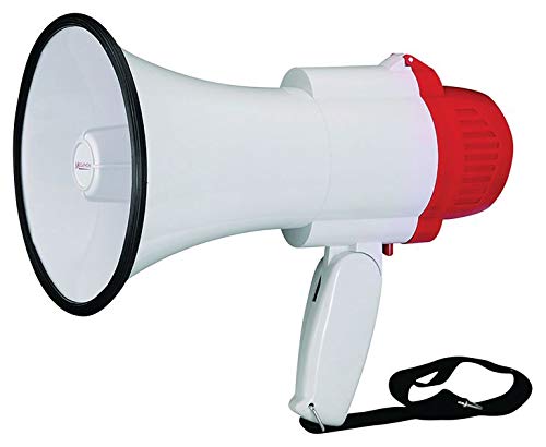 Firechief Hmp5 10W Mini Megaphone with Folding Handle : Amazon.co.uk ...