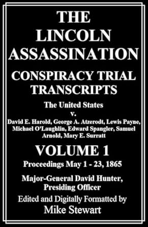 Amazon.com: The Lincoln Assassination Conspiracy Trial Transcripts ...