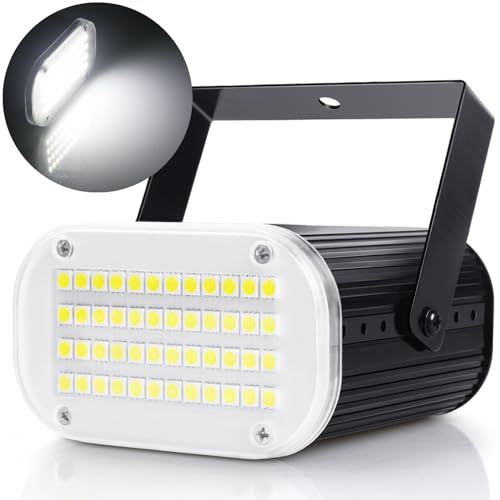 Snapklik.com : Mini Halloween White LED Strobe Light, Sound Activated ...