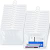 Amazon.com: 24 Pack Hanging Storage Bags, Large Hook 7.5 x 10.5-inch ...