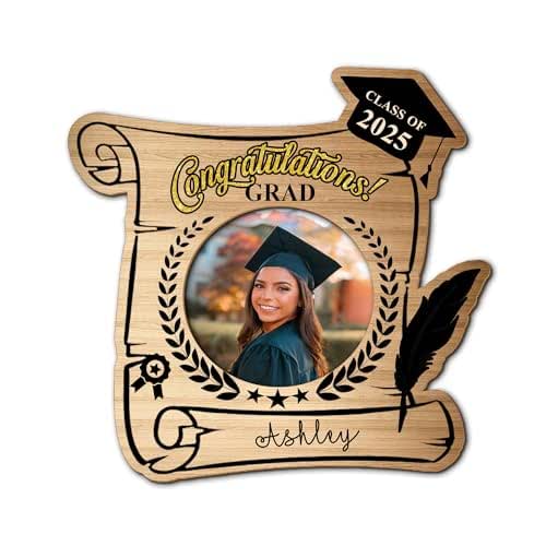 Amazon.com: THUYPT Personalized Graduation Magnets, Grads Photo Magnet ...