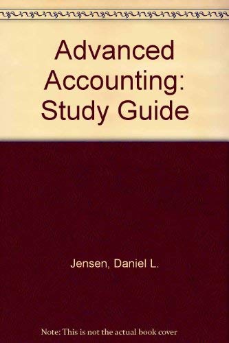 Advanced Accounting: 9780070326897: Economics Books @ Amazon.com