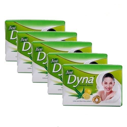 Buy Dyna Soap Beauty - Lime & Aloevera 125gm x 5 nos Pack Online at Low ...