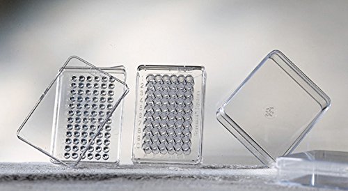 Greiner Bio-One 659190 60 Well Terasaki Plate with 1 Lid, TC Treated ...